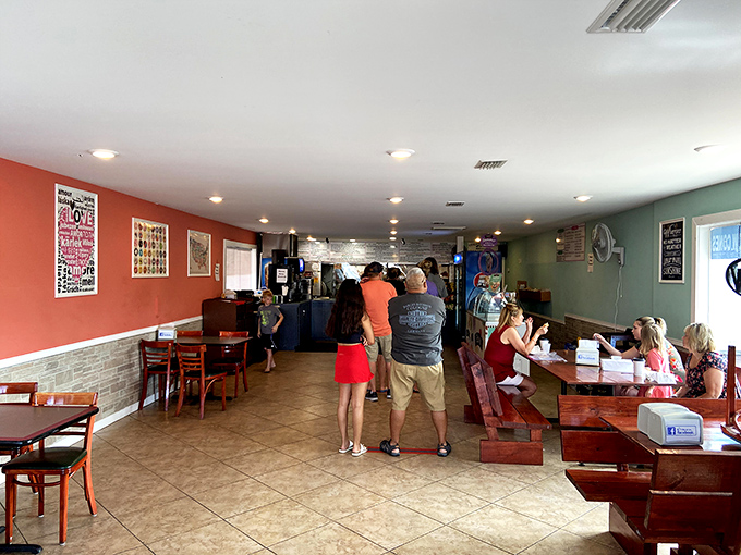 The universal language of waiting in line for something delicious&mdash;a ritual as old as civilization itself.