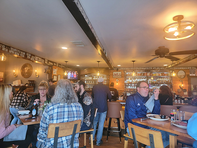 Where locals gather to break bread, share stories, and collectively worship at the altar of perfectly cooked beef.