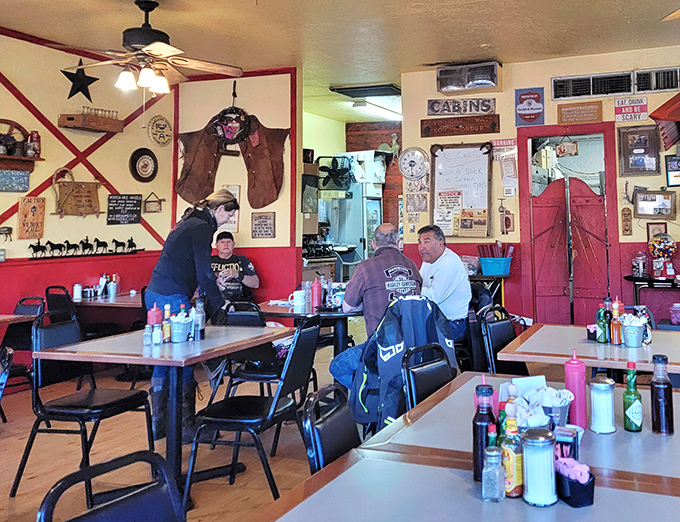 The best restaurant reviews are written on the faces of regulars who've made this their morning headquarters for years.