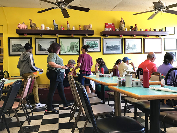 Where regulars become family and first-timers become regulars. The dining room hums with the satisfaction of good decisions being made.