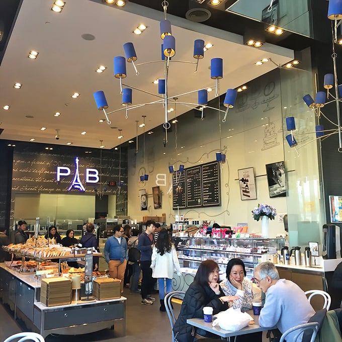Paris Baguette transforms into a community hub where diverse Edison residents gather to debate life's most important question: which pastry to try next?