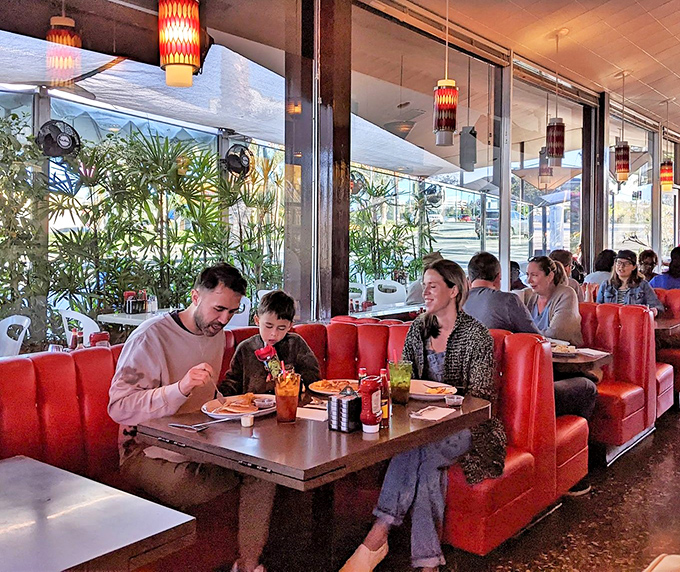 Families making memories over plates of comfort food. This scene has played out millions of times since the Eisenhower administration.