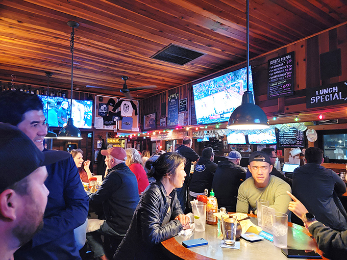 Rocky's draws a diverse crowd united by one common belief: life is better with an exceptional burger in hand. The fellowship of the patty is strong here.