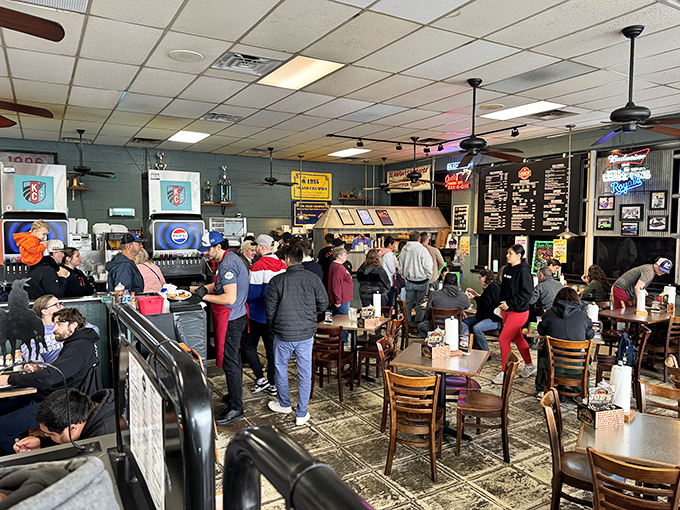 Where strangers become temporary friends united by the universal language of "mmmmm" and the occasional sauce smudge on the chin.