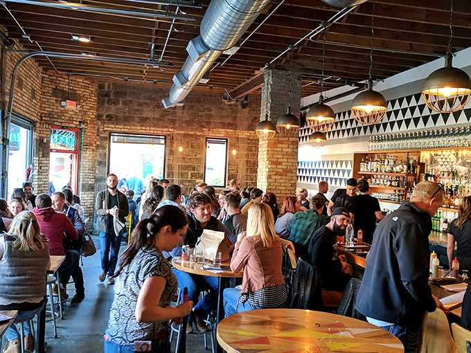 When the restaurant is this packed, you know you've stumbled onto something special &ndash; or everyone in Grand Rapids has simultaneously developed excellent taste.