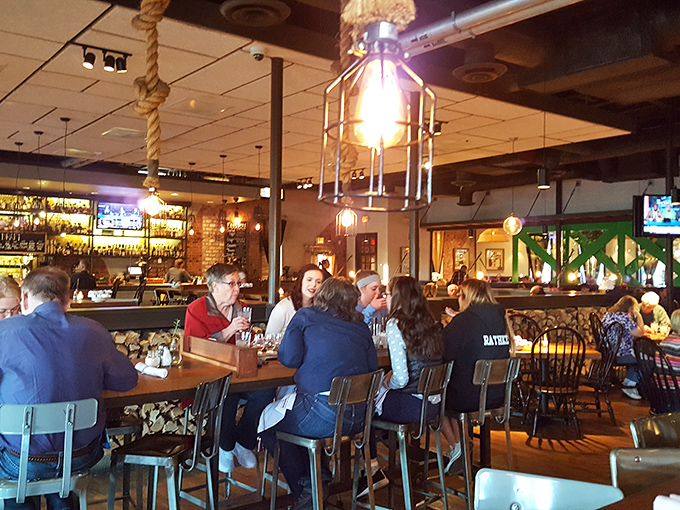 Where strangers become friends. The convivial atmosphere at Whiskey Cake turns ordinary meals into community gatherings around exceptional food.