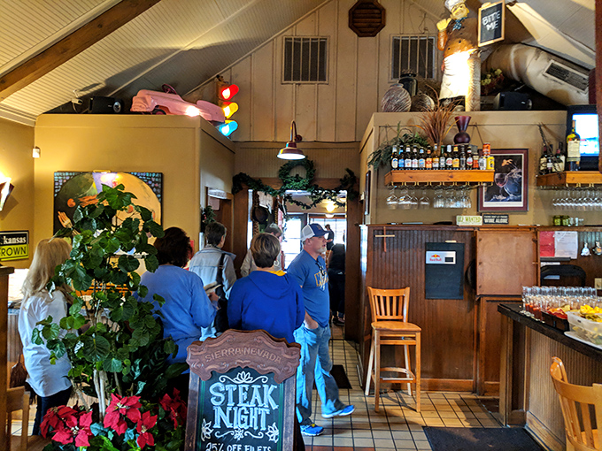 "Steak Night" brings the locals in, proving that Red Door isn't just a restaurant&mdash;it's where the community comes together over great food.