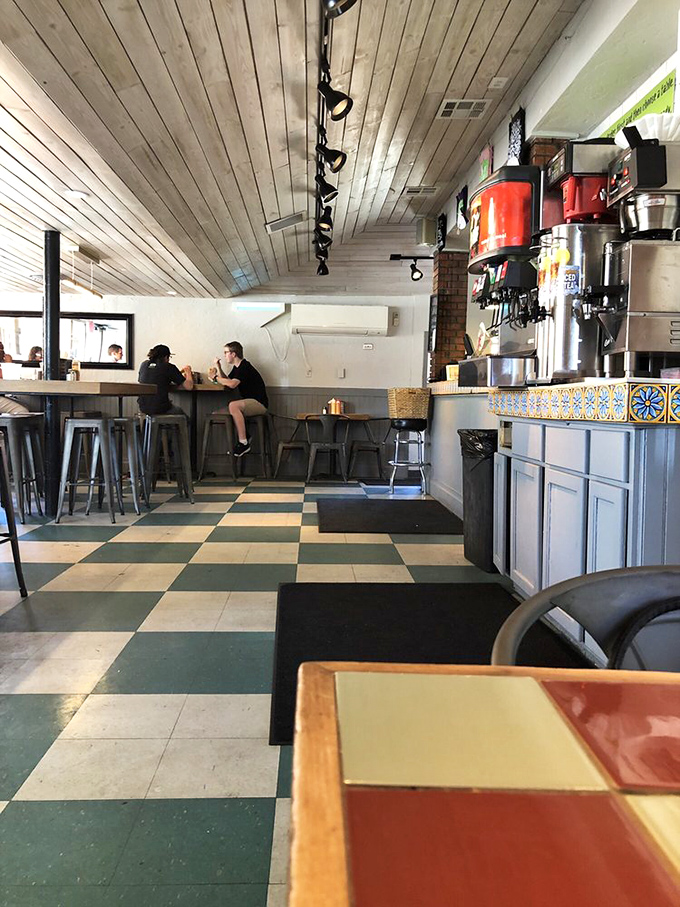 The modern taqueria experience: good food, good conversation, and the unspoken agreement that calories don't count during taco time.