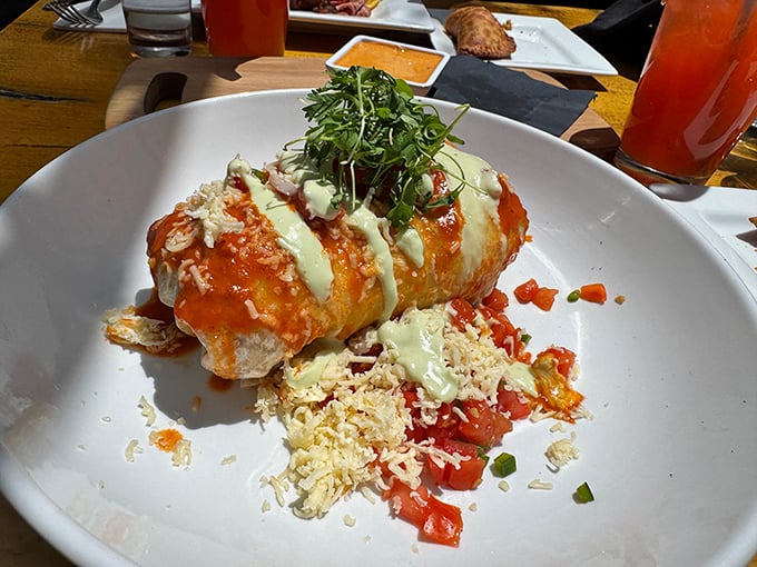 An enchilada that transcends Taco Tuesday expectations. Saucy, cheesy, and substantial enough to satisfy while elegant enough to impress your foodie friends.