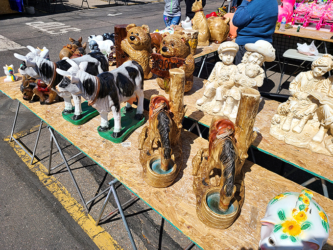 One person's lawn ornament is another's masterpiece. These quirky animal figurines and garden sculptures are just waiting to surprise your neighbors.