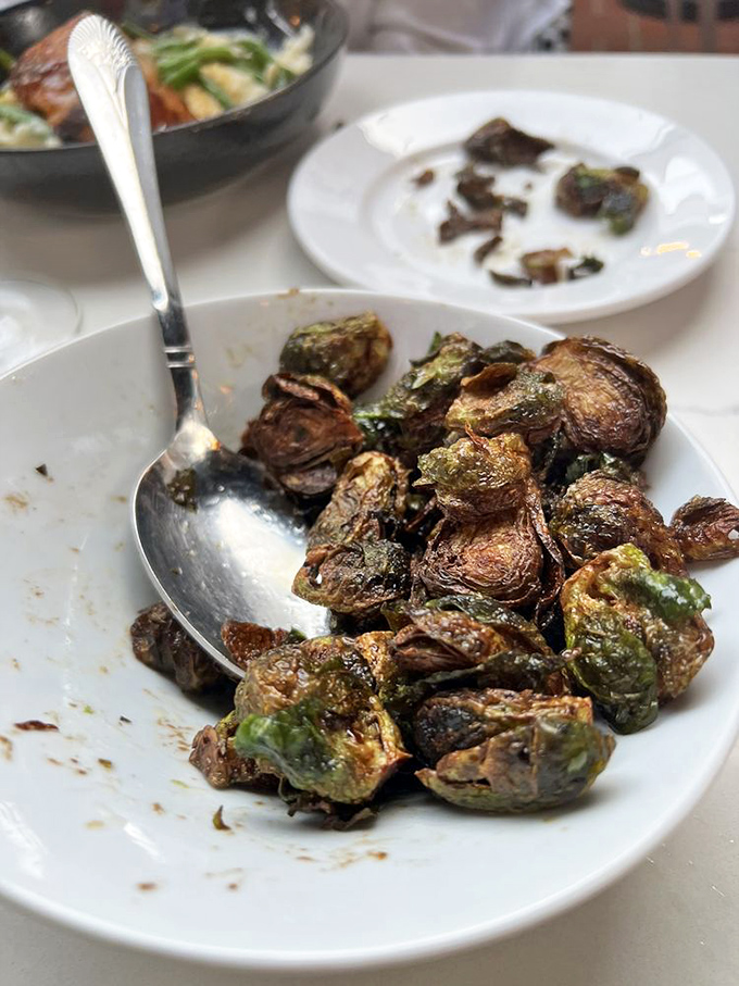 Brussels sprouts that could convert even the most dedicated vegetable skeptic. Crispy, caramelized, and utterly addictive&mdash;childhood fears begone!