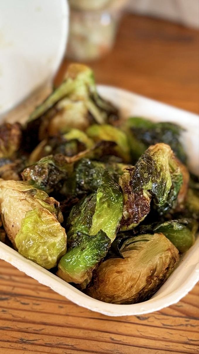 Brussels sprouts that could convert even the most dedicated vegetable skeptics. Crispy, caramelized, and completely irresistible. 