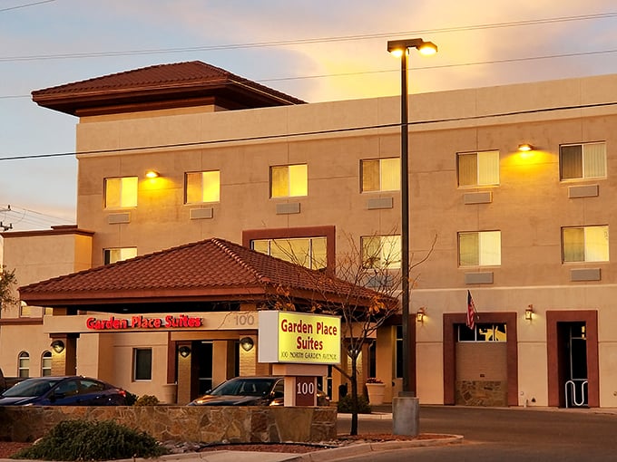 Garden Place Suites welcomes visitors with southwestern hospitality and comfortable, affordable accommodations for everyone