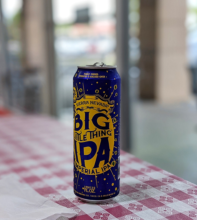 Craft beer enthusiasts, rejoice! Sierra Nevada's Big Little Thing IPA brings bold hop character to the party, standing up beautifully to those richly battered fish fillets.