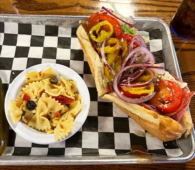 The Italian Godfather makes an offer your taste buds can't refuse. Fresh ingredients that would make any nonna nod in approval.