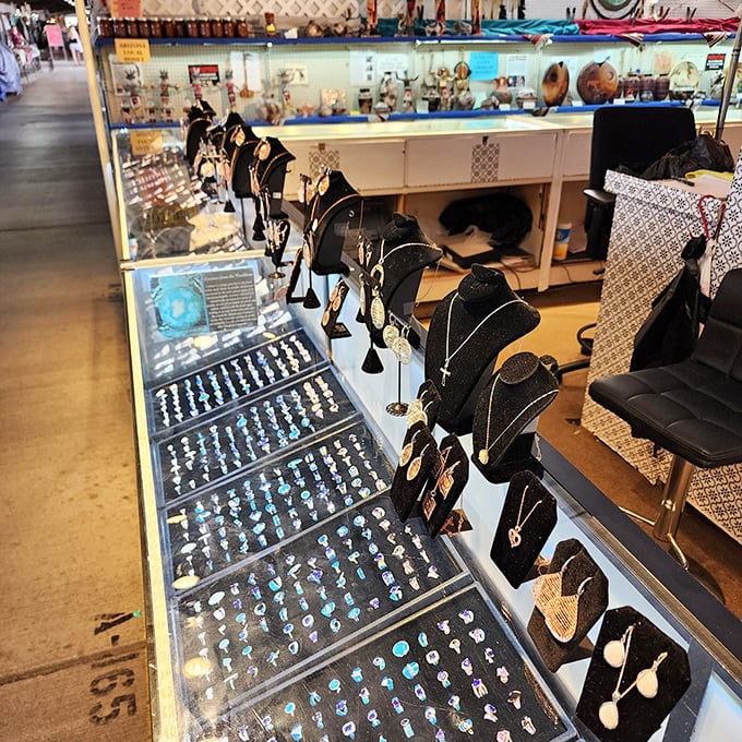 Turquoise treasures galore! Southwest jewelry that lets you take a piece of Arizona's sky home with you, no matter where you live.