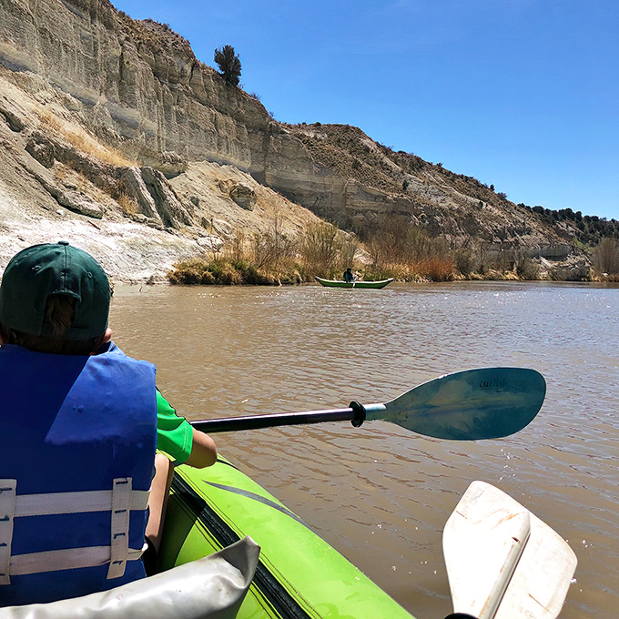 Kayaking the Verde River reveals canyon walls and hidden landscapes accessible only to those willing to paddle the gentle current.