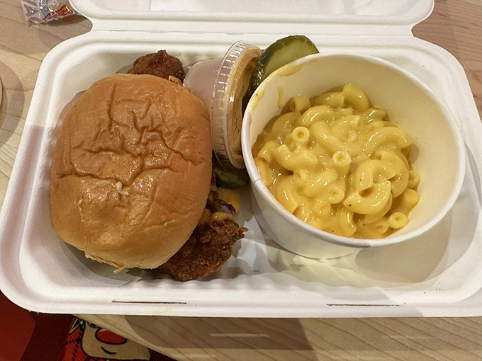 Mac and cheese that's unapologetically creamy alongside a chicken slider&mdash;it's the comfort food duo that's been making bad days better since time immemorial.