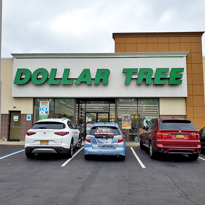 The parking lot United Nations&mdash;where BMWs and budget sedans gather in peaceful harmony for the democratic pursuit of bargains.