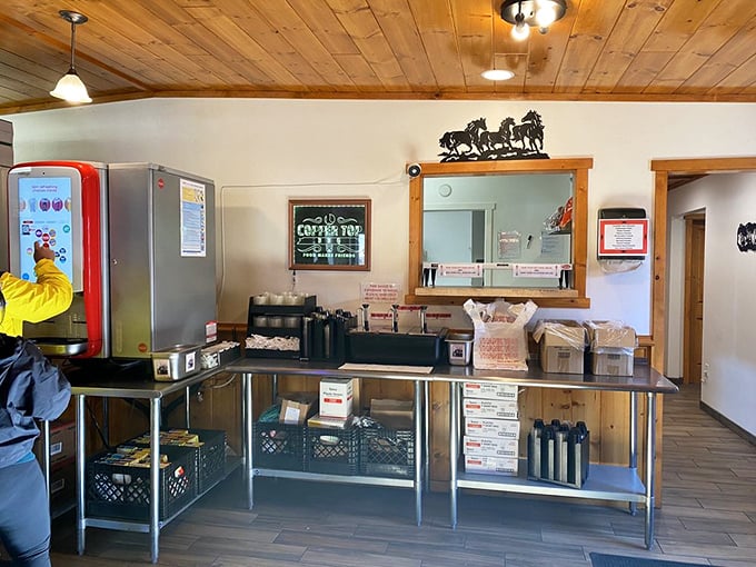 Where barbecue dreams come true&mdash;a simple counter that separates you from some of the best smoked meats this side of the Sierras.