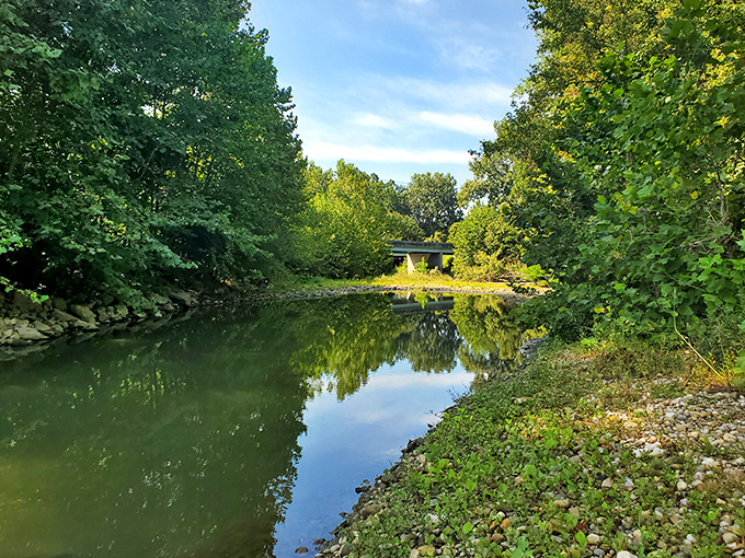 Raccoon Valley Park offers the kind of tranquility that makes you want to write poetry—or at least pretend you could.