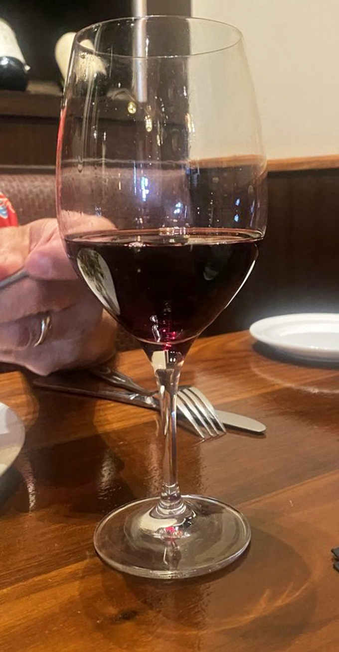 Red wine in proper glassware elevates any meal from ordinary dinner to special occasion worth remembering