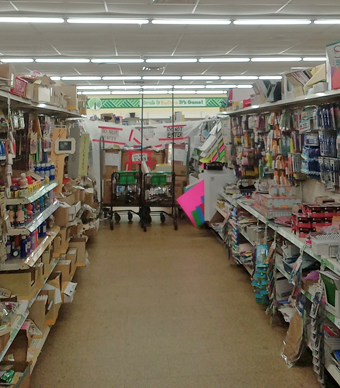 The seasonal section transforms with the calendar&mdash;colorful butterflies and garden d&eacute;cor signal spring has sprung at Dollar Tree.