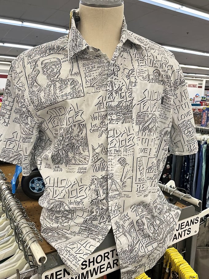 This shirt isn't just clothing&mdash;it's wearable street art that somehow survived the '90s and is ready for its comeback tour.