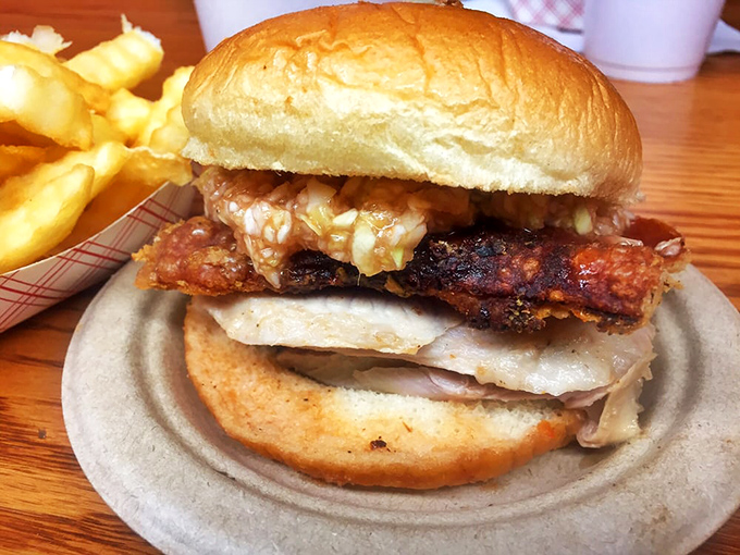 A sandwich that doesn't need Instagram filters&mdash;just your undivided attention and an empty stomach. Barbecue perfection between bread.