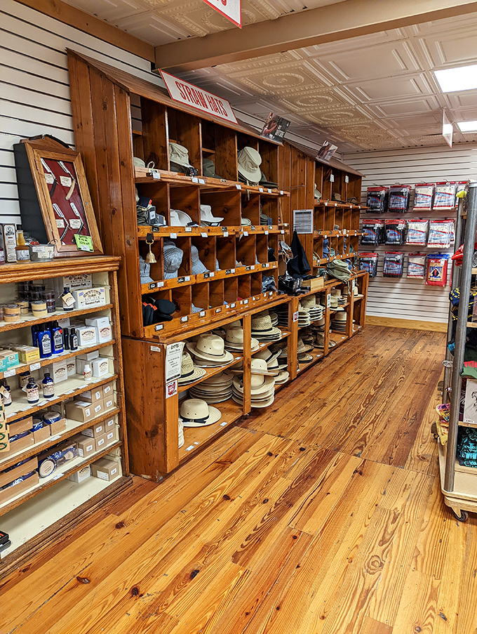 The straw hat collection isn't merely headwear&mdash;it's a gallery of practical sun protection that would make dermatologists and farmers equally happy.