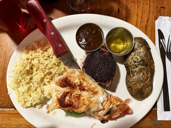 Surf meets turf in this plate of pure Florida pleasure&mdash;where land and sea come together like old friends at a reunion.