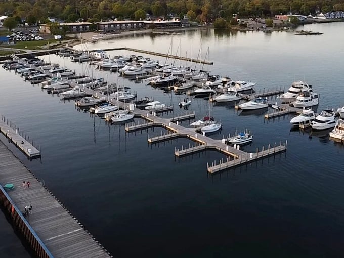 The marina at Tawas Bay resembles a floating neighborhood of dreams. Each vessel tells a different story of adventure, escape, and the irresistible call of Great Lakes waters.