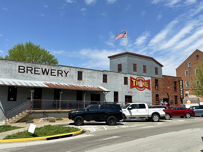 Tin Mill Brewery proves Germans knew what they were doing with beer long before craft brewing was cool. That American flag says "patriotic," but the beer says "prost!"