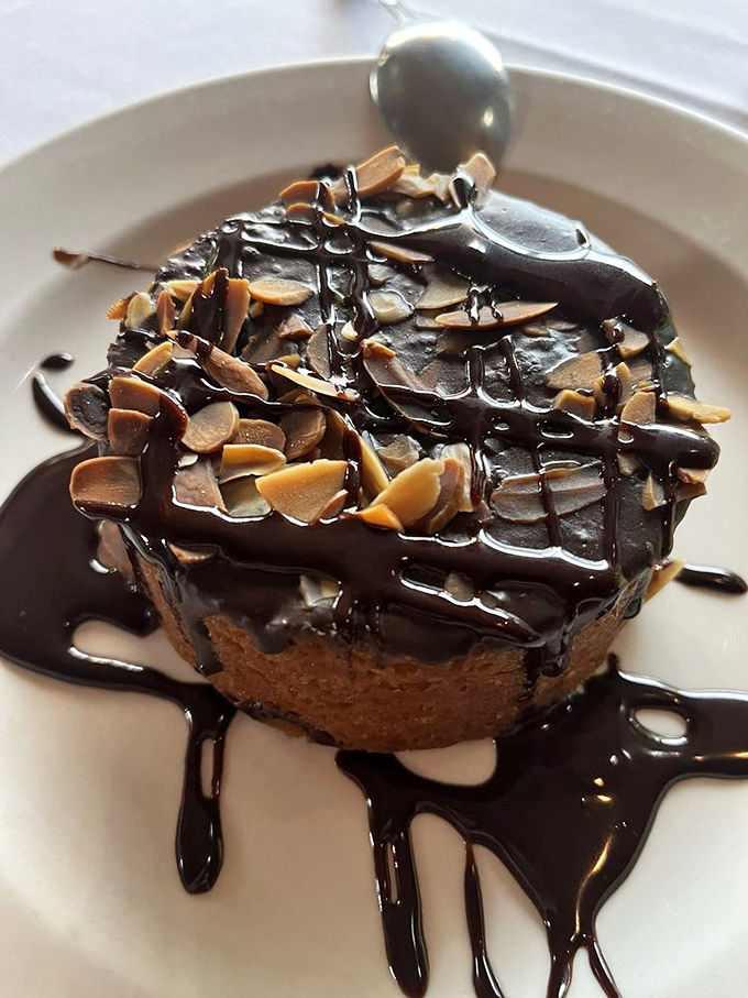 This chocolate-drizzled cake isn't just dessert&mdash;it's the grand finale to a meal that celebrates both indulgence and mindful eating.