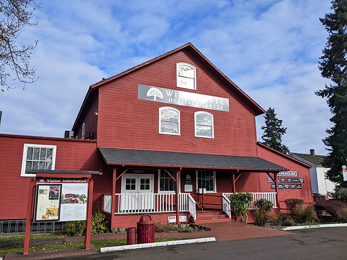 The Willamette Heritage Center's rustic red buildings preserve Salem's industrial past while giving history buffs a place to geek out guilt-free.