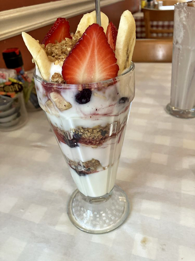 The Yogi isn't just breakfast&mdash;it's a colorful morning meditation of fruit, yogurt and granola that somehow feels both virtuous and indulgent.