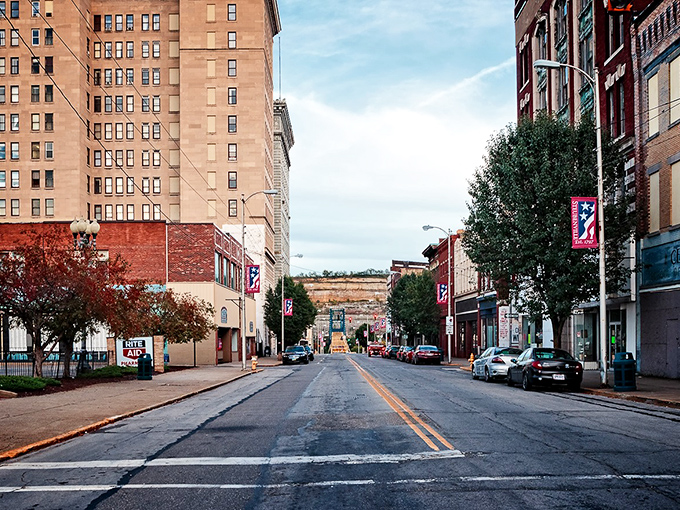 Steubenville's streets offer architectural time travel, where buildings from different eras coexist like the most interesting dinner party guests.