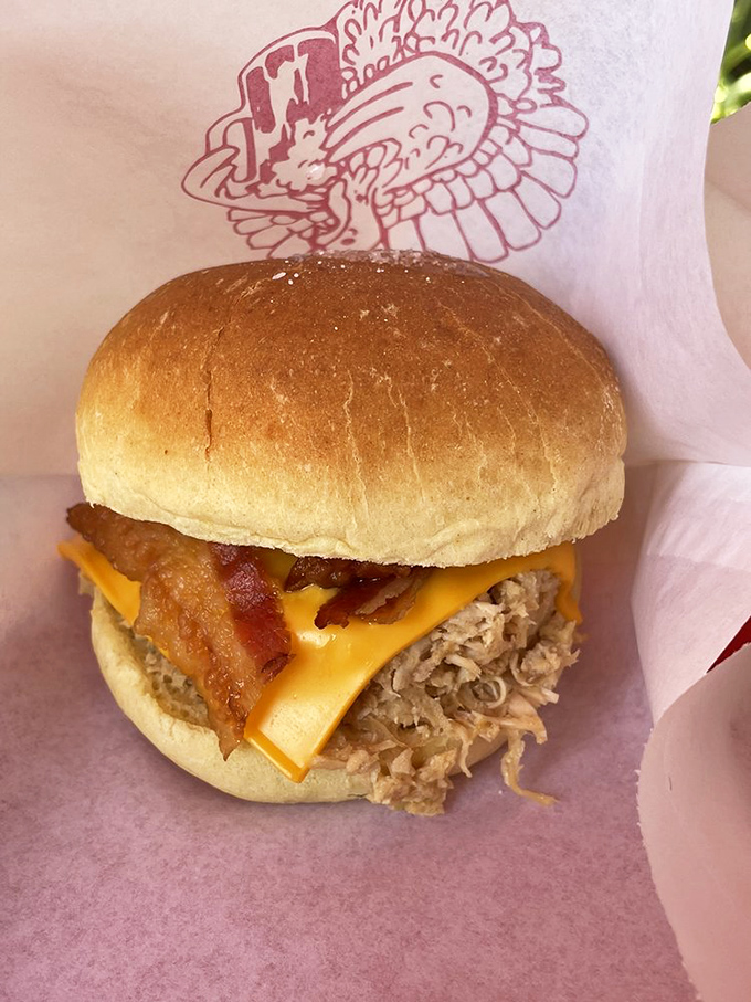 The ultimate upgrade: their famous turkey sandwich elevated with bacon and cheese. Proof that sometimes you can improve on perfection.