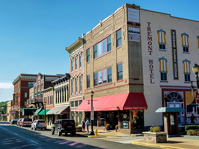 The Tremont Hotel anchors downtown with the quiet confidence of a building that's seen trends come and go but knows classic never goes out of style.