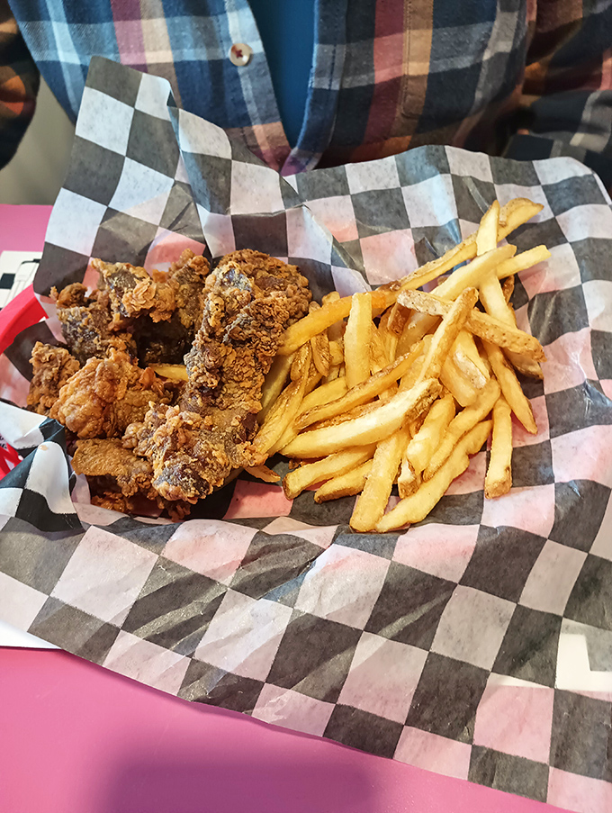 Chicken livers and fries&mdash;a combination that separates the culinary adventurers from the tourists. One bite and you'll wonder why you ever feared the word "offal."
