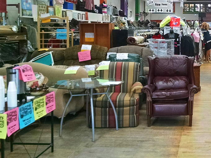 The furniture section&mdash;where that perfect reading chair or conversation-starting coffee table waits to transform your living room without emptying your savings.