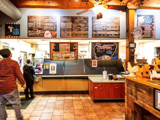Where barbecue dreams begin&mdash;the ordering counter where life-changing decisions are made daily. Choose wisely, or just come back tomorrow.