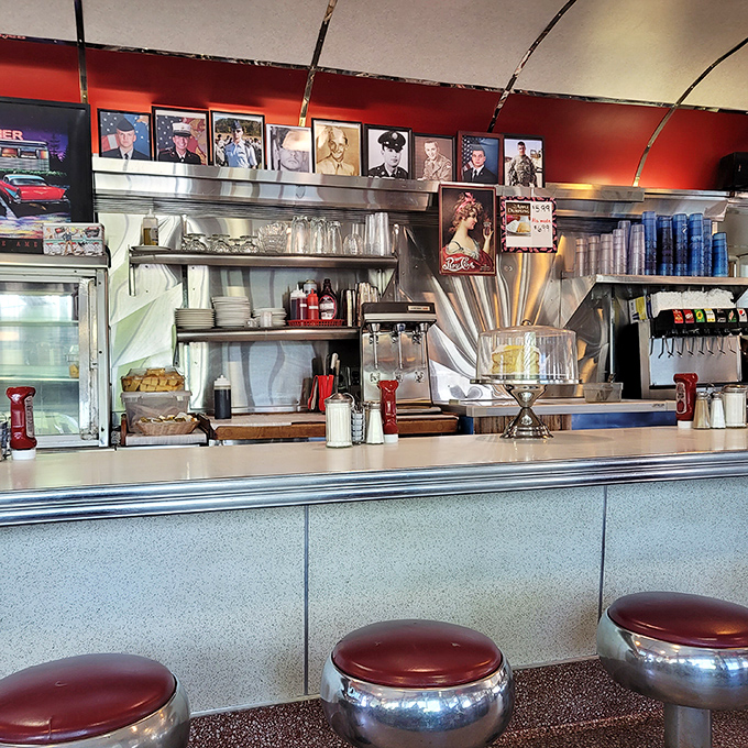Behind the counter is where the magic happens. Like NASA's mission control, but the mission is feeding hungry Pennsylvanians with spectacular efficiency.