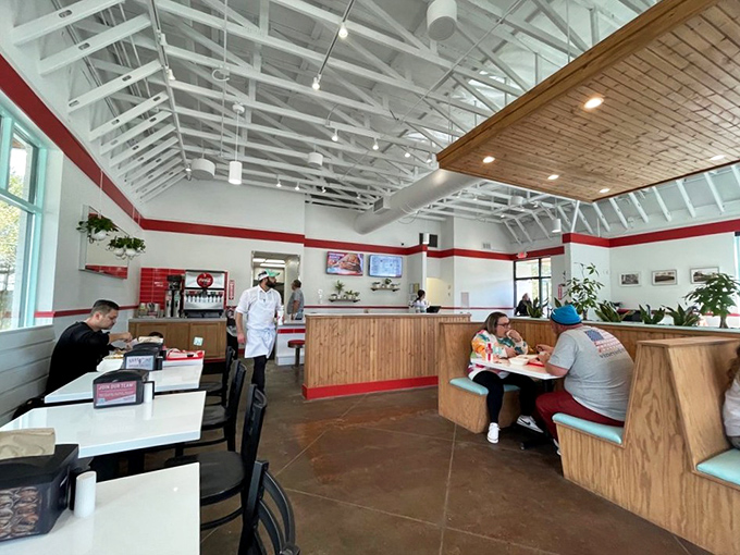 Every booth tells a story, every table holds a conversation&mdash;the restaurant hums with the universal language of good food.