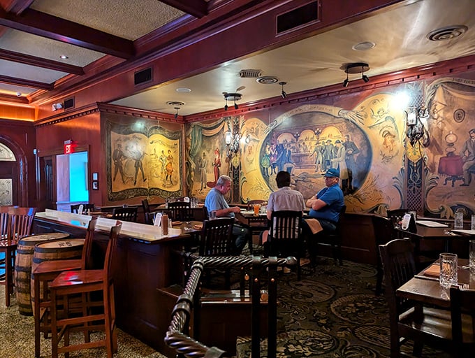 Those murals aren't just decoration—they're windows into Arizona's colorful past, where cattle drives and commerce shaped the state we know today.