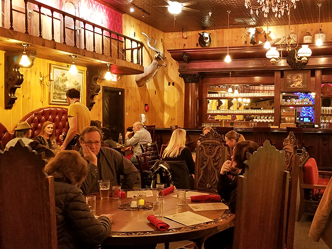 Live music and pasta might be the perfect pairing nobody talks about. The stage setup promises entertainment beyond just the plate. 