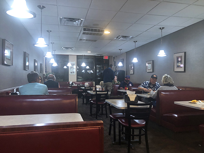 Where strangers become neighbors over plates of chili. These booths have heard more Cincinnati stories than any therapist in town.