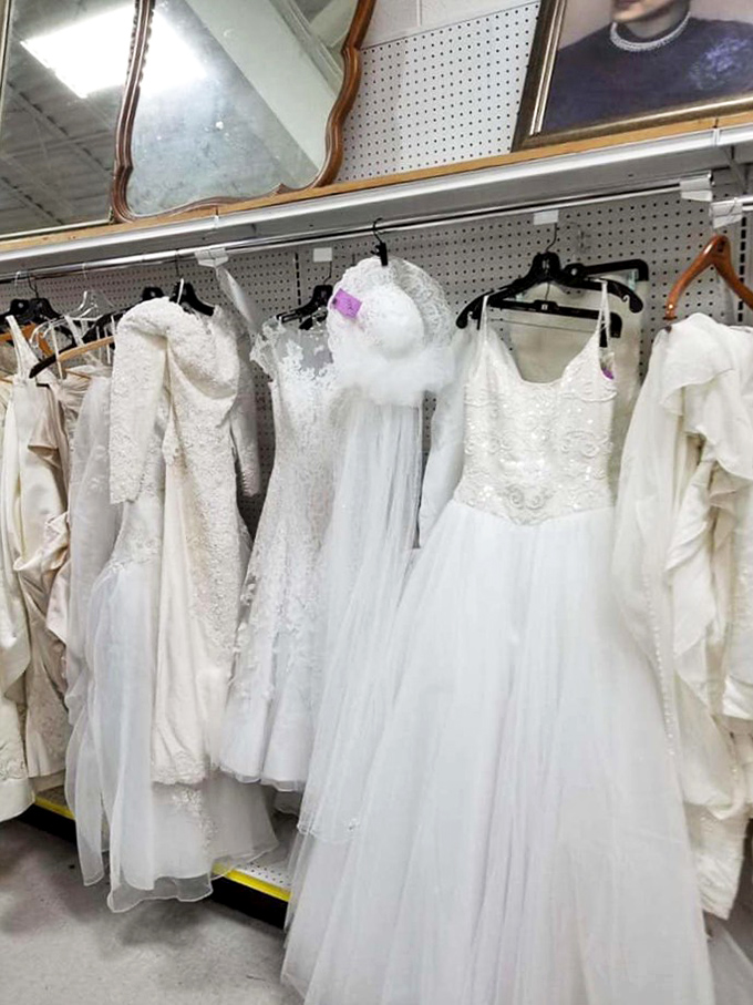 Wedding dress dreams don't have to break budgets - secondhand elegance awaits the savvy bride-to-be here.