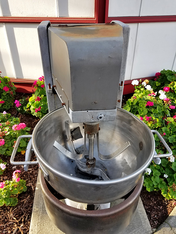 Behind every great candy is great equipment. This mixer has whipped up more joy than most therapists.