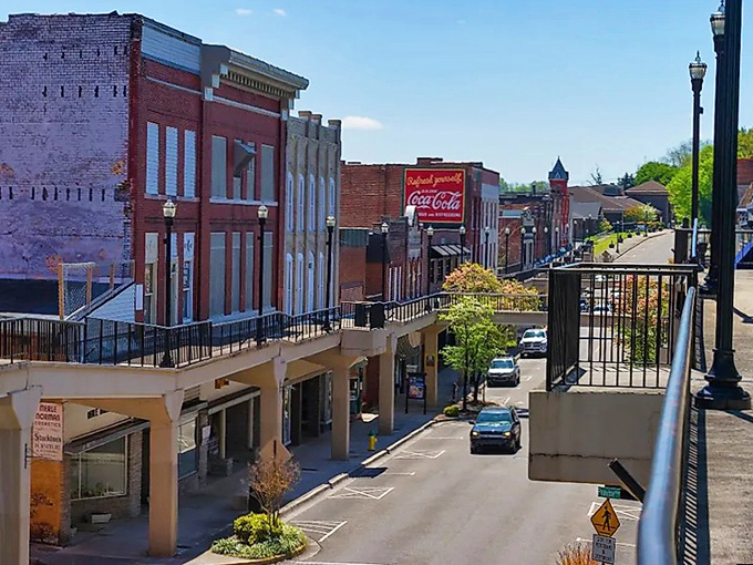 Morristown's historic district offers a street-level view of architectural treasures, where brick buildings have witnessed generations of small-town stories unfold.